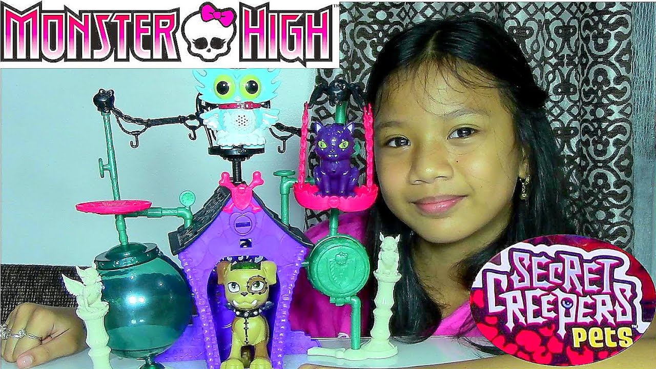 Monster High Secret Creepers Pets Monster High Secret Creepers Crypt ...
