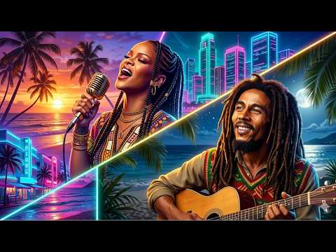 Bob Marley X Rihanna - Night Obsession 🌴 Midnight Reggae Soul 2026