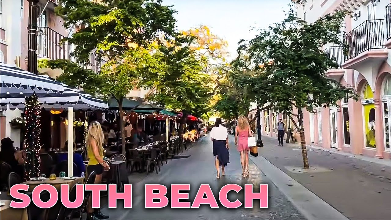Miami Beach LIVE Exploring South Beach during Spring Break (March 11 ...