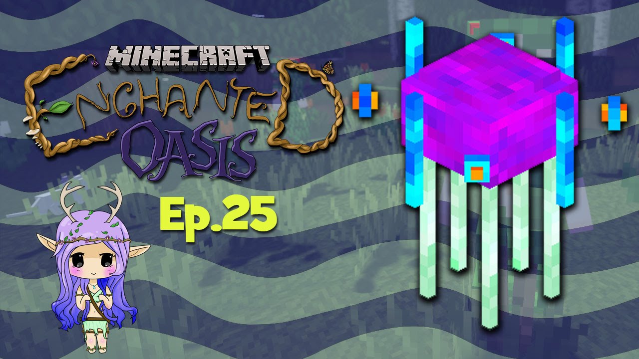 "WATER GUARDIAN" Minecraft Enchanted Oasis Ep 25 - YouTube