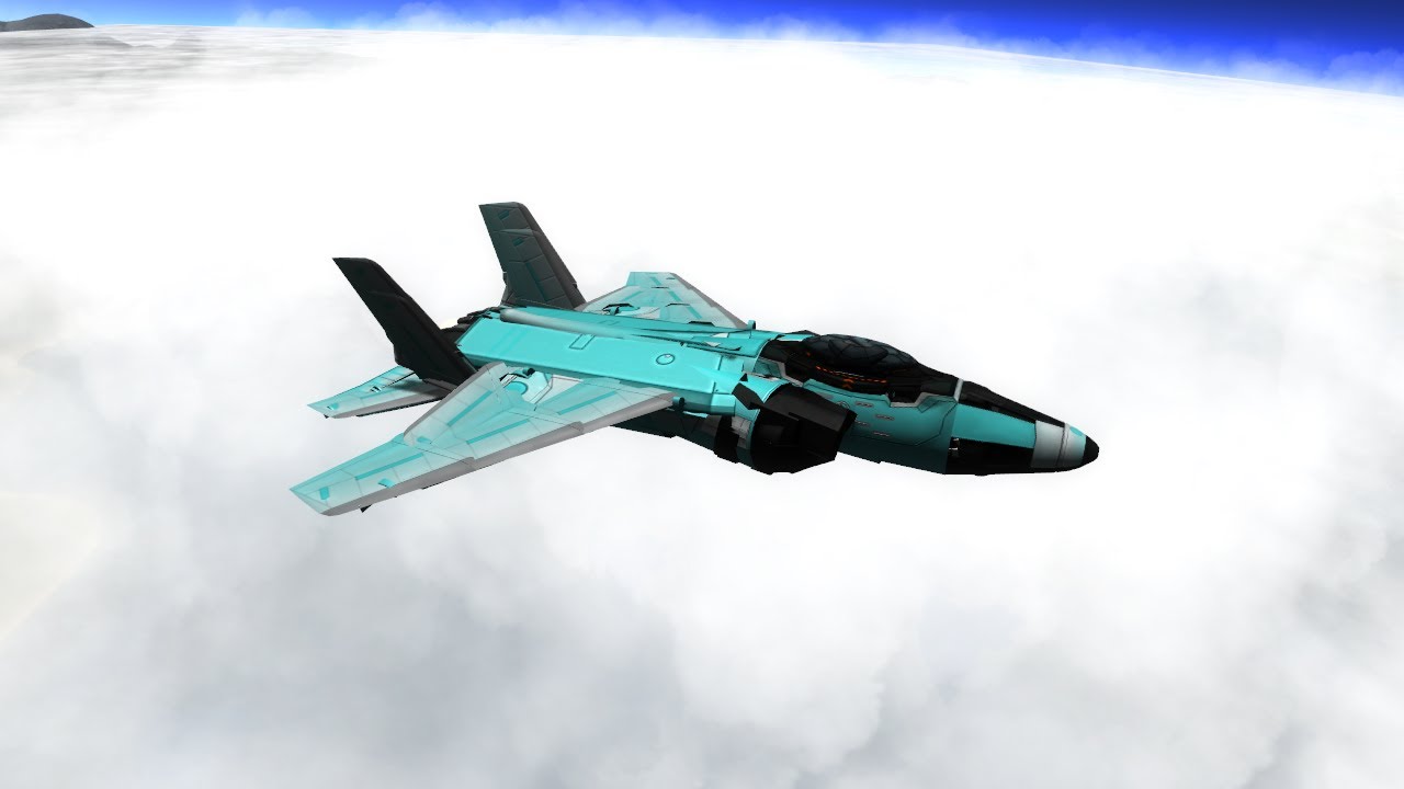 KSP Stock - F-15 - YouTube