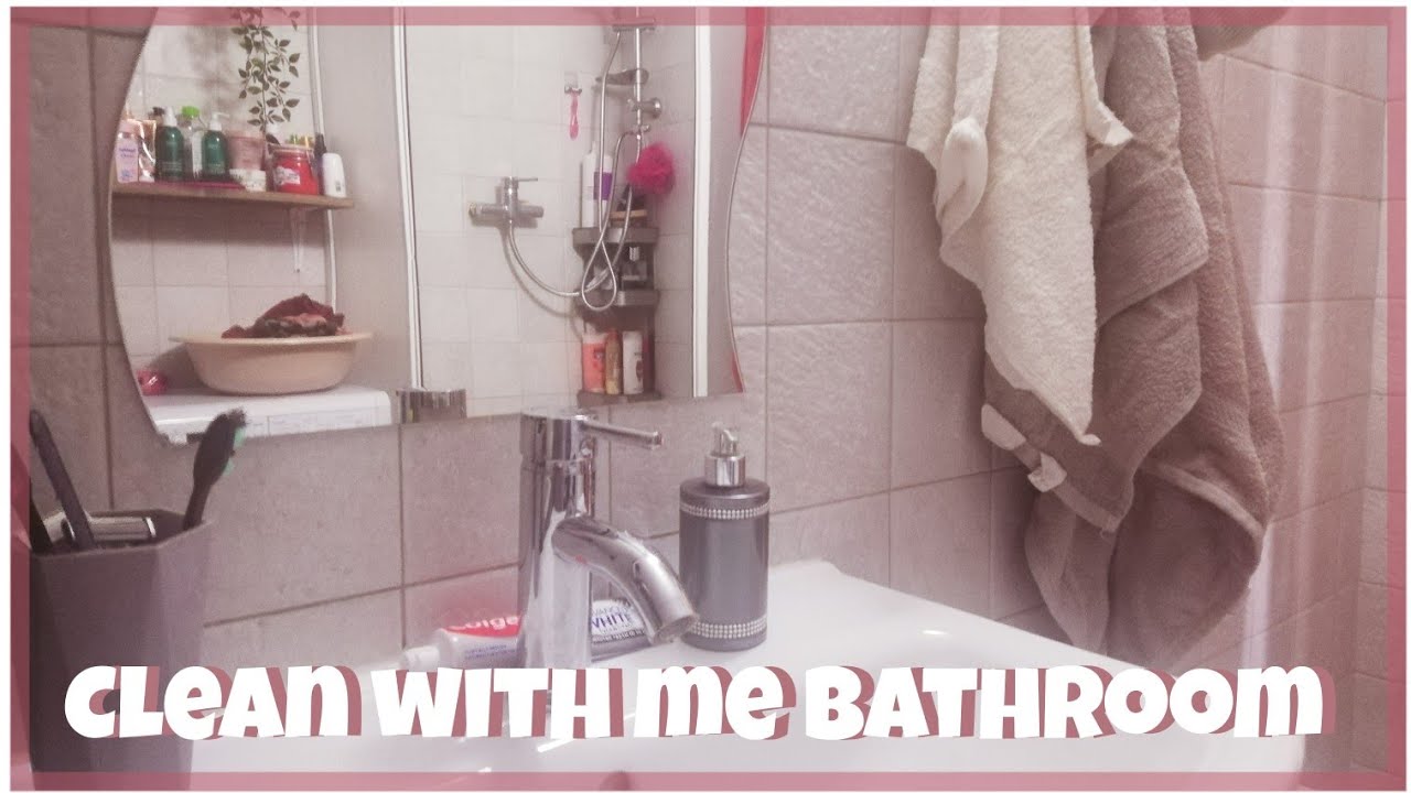 🌼CLEAN WITH ME BATHROOM🌼 - YouTube