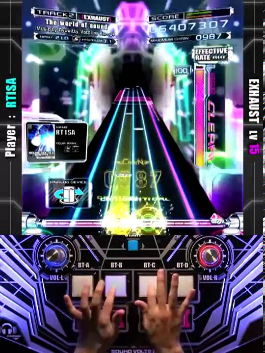 [Sound Voltex] The world of sound EXH - YouTube