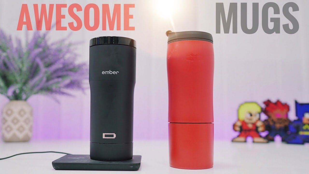 Smart Mugs - Control Drink's Temperature | Unspillable - YouTube
