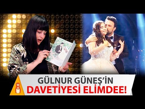 GÜLNUR GÜNEŞ'İN DAVETİYESİ ELİMDEEE! | DÜĞÜNDEN DETAYLAR...