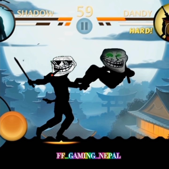 Shadow Fight 2,Troll face edit🥵🔥#viral #shortsfeed #subscribe # ...