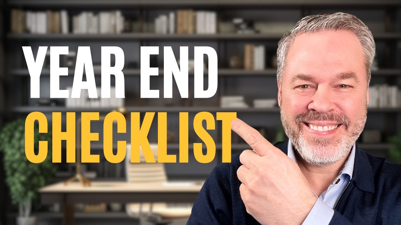 Comprehensive Year-End Planning Checklist (2023) - YouTube