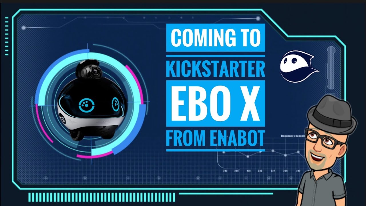 EBO X by Enabot Your Smart Guardian and Family Robot Companion - YouTube