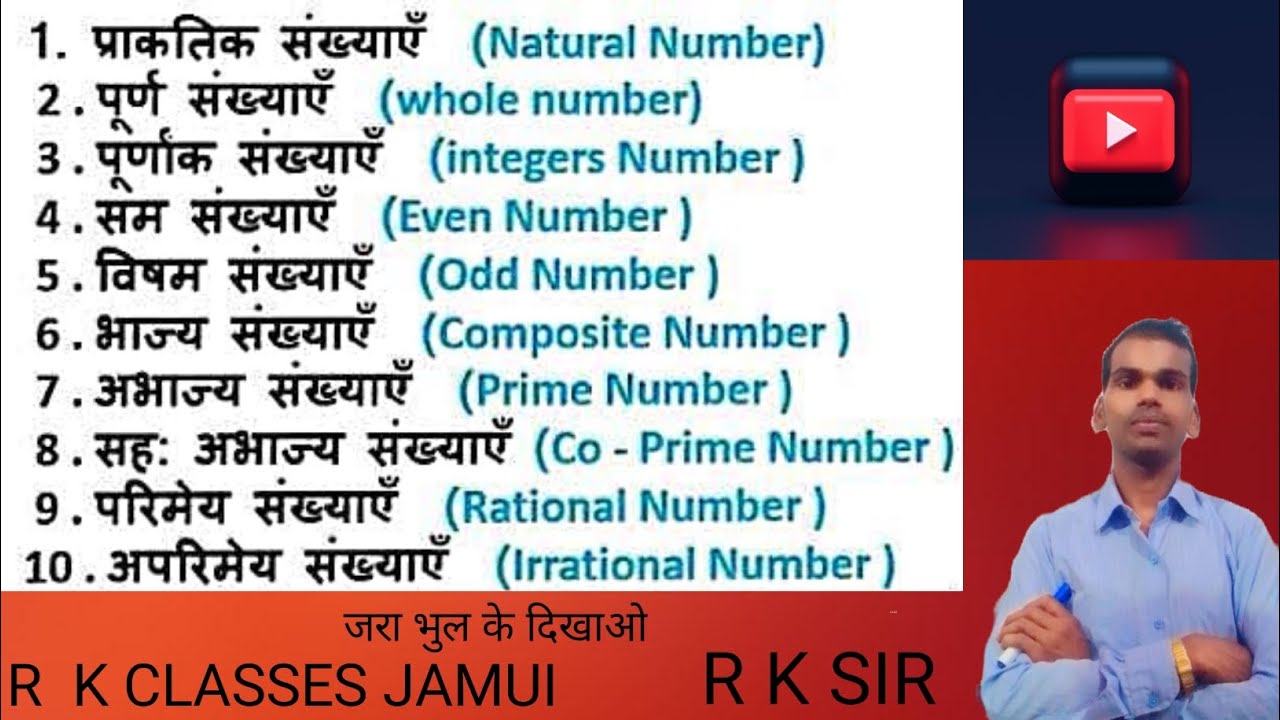 math l number system l natural number l whole number l prime numbers l ...