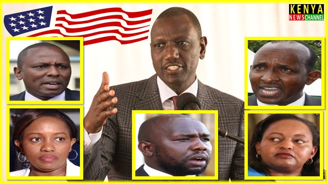 Listen how Ruto introduced his delegation in the USA - YouTube