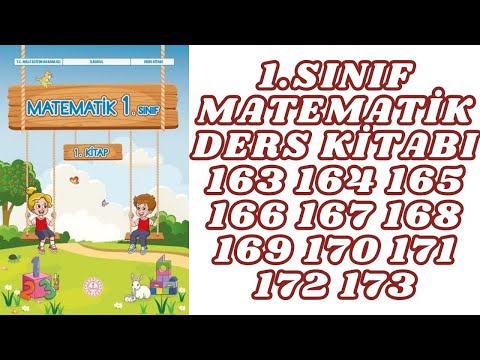1.SINIF MATEMATİK DERS KİTABI 163 164 165 166 167 168 169 170 171 172 173