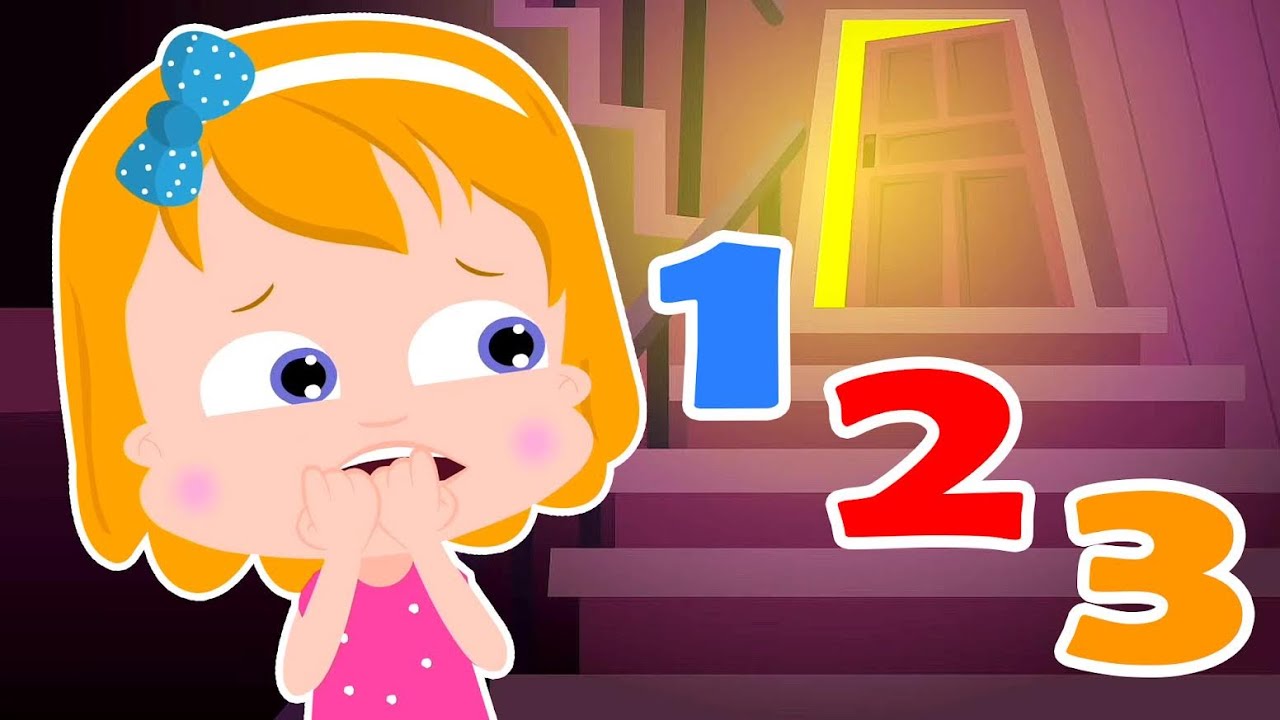 Counting The Steps 123 and Kids Halloween Song for Babies - YouTube