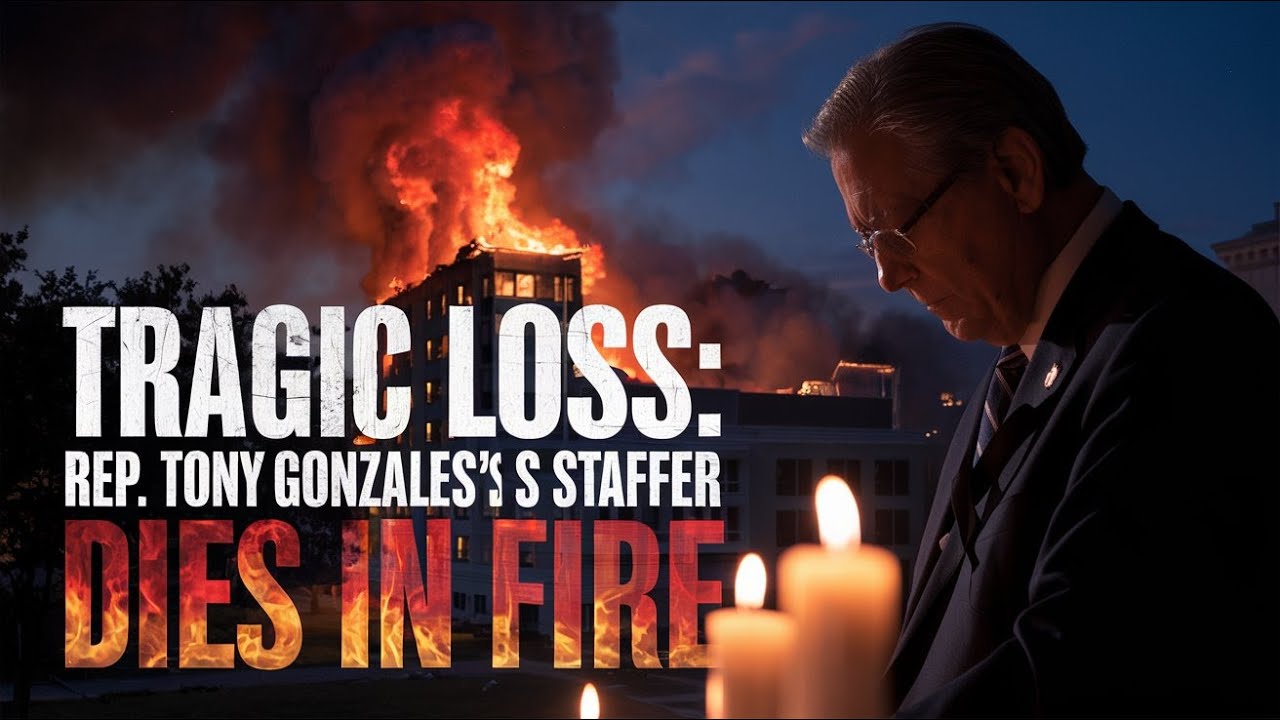 Tragic Loss: Rep. Tony Gonzales's Staffer Dies in Fire - YouTube