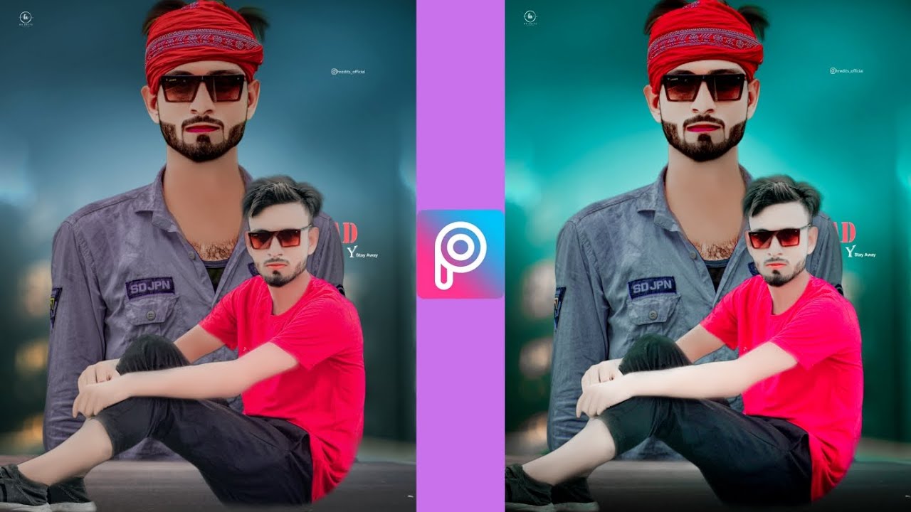 picart photo editing video tutorial background changing only picart B.I ...