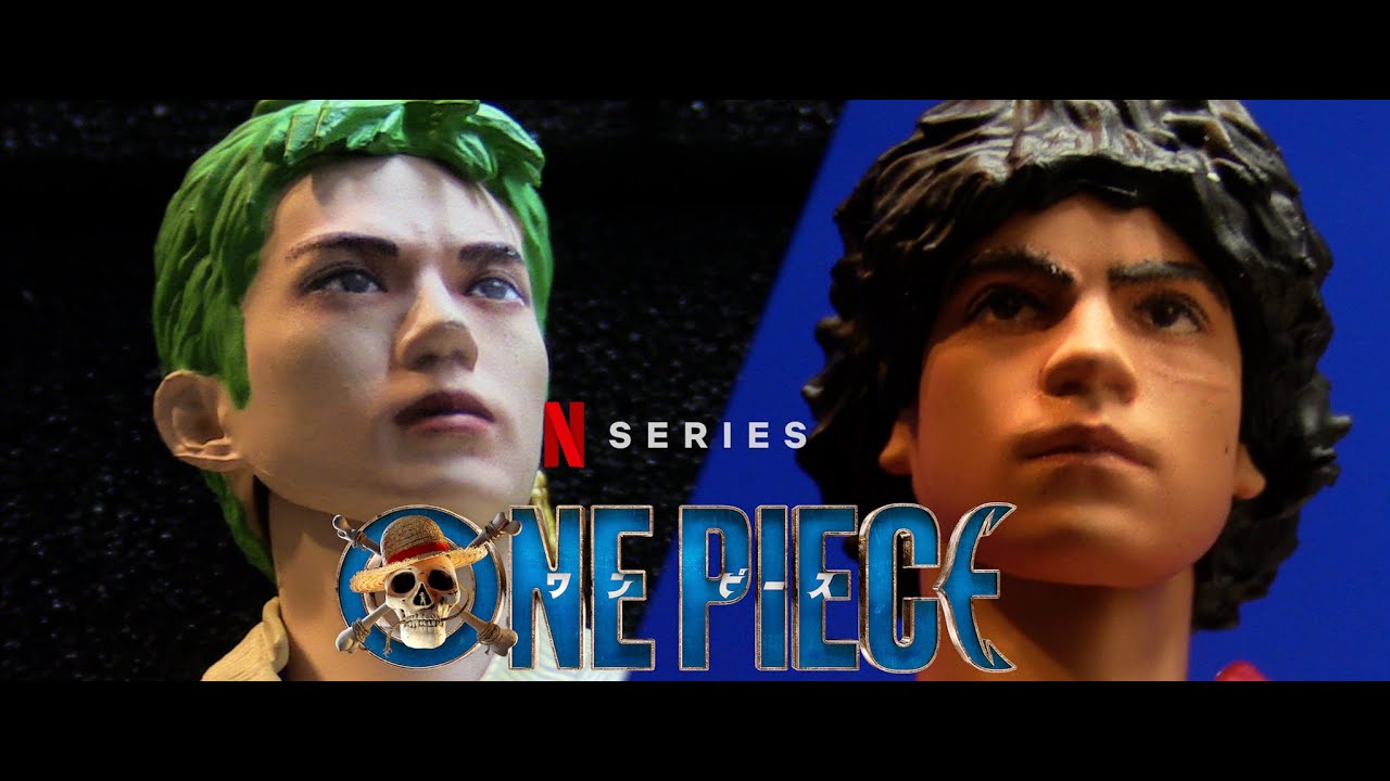 CAPTAIN LUFFY & FIRST MATE ZORO! A ONE PIECE NETFLIX STOP-MOTION! - YouTube