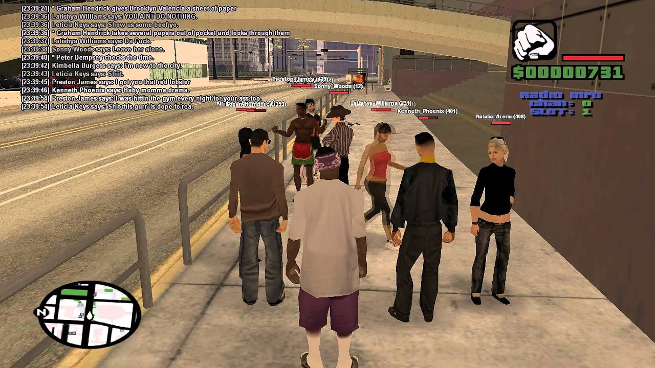 LS-RP | Gangs activity on street los santos role play. - YouTube