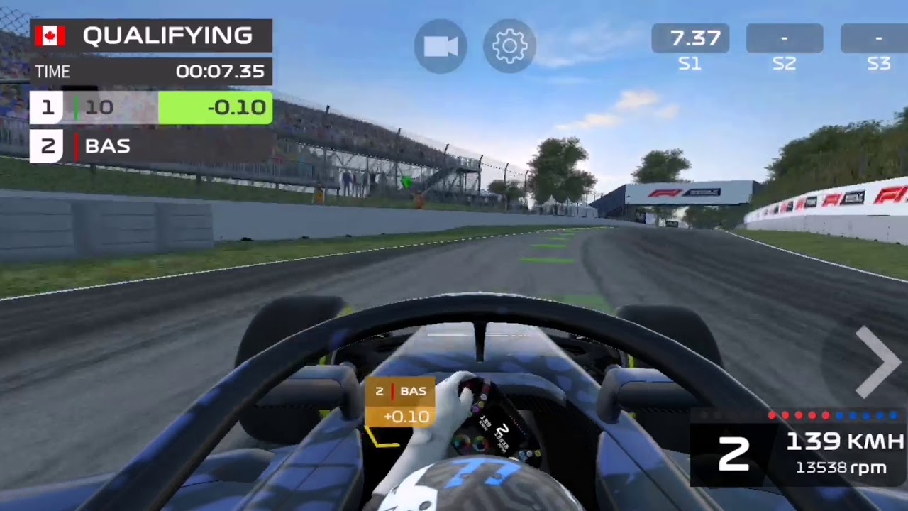 F1 Mobile - 1st Place In Qualifying - YouTube