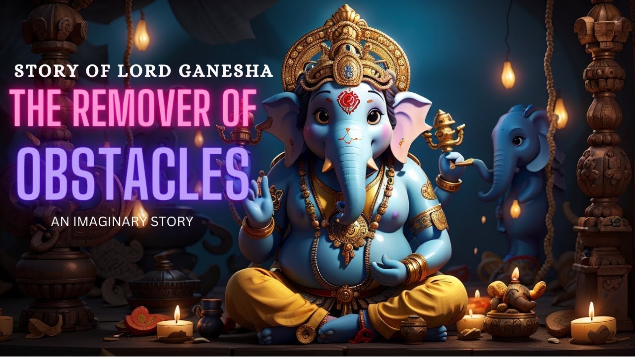 STORY OF LORD GANESH IN ENGLISH | The Remover of Obstacles | Kids ...