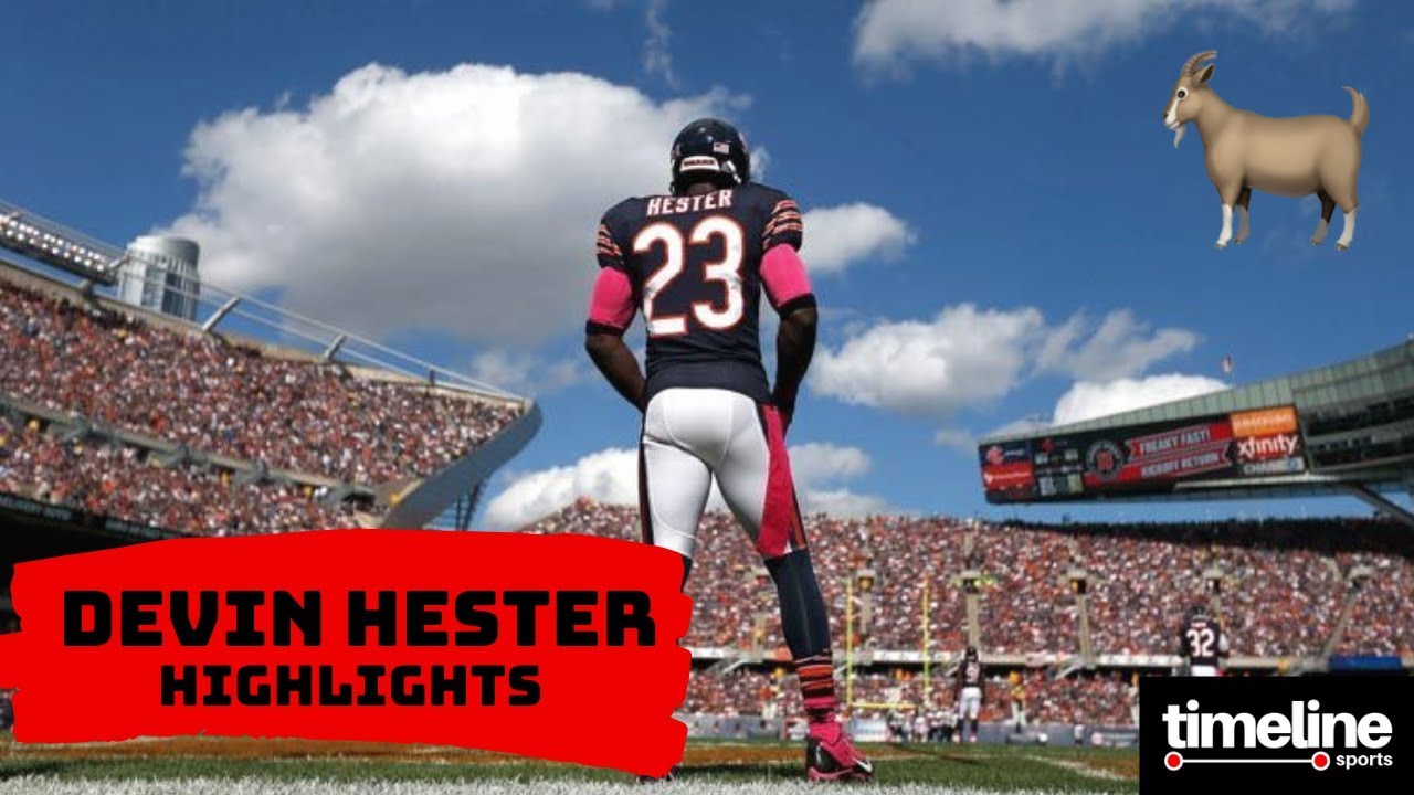 Devin Hester | Career Highlights - Return Specialist - YouTube