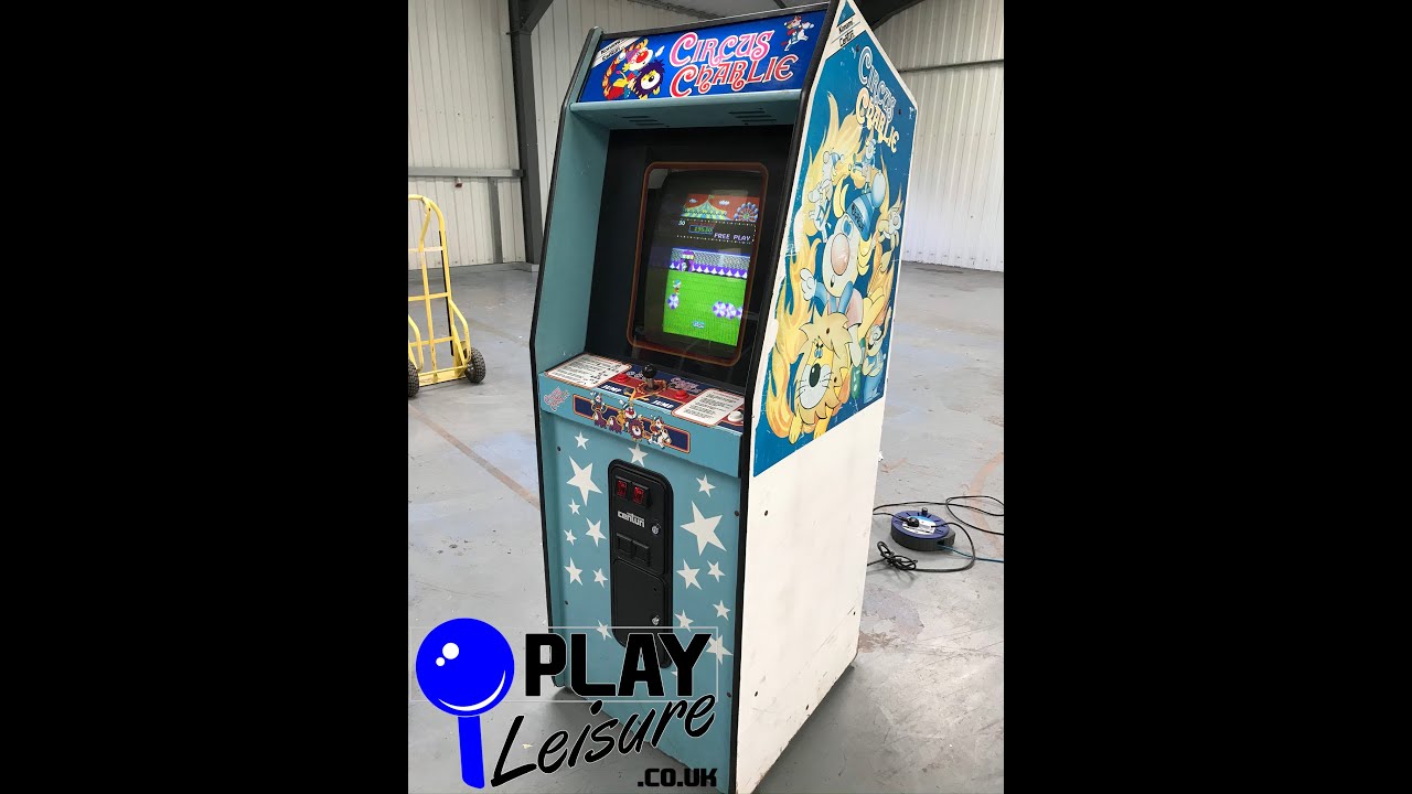 Stunning original Charlie Circus Arcade Machine now available at Play ...