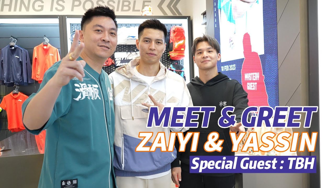 Lining Meet & Greet ft Zaiyi & Yassin - YouTube