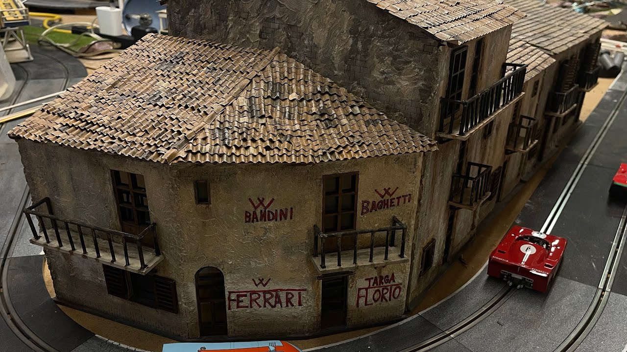 How To Build A Clay Tile Roof Effect Technique - YouTube