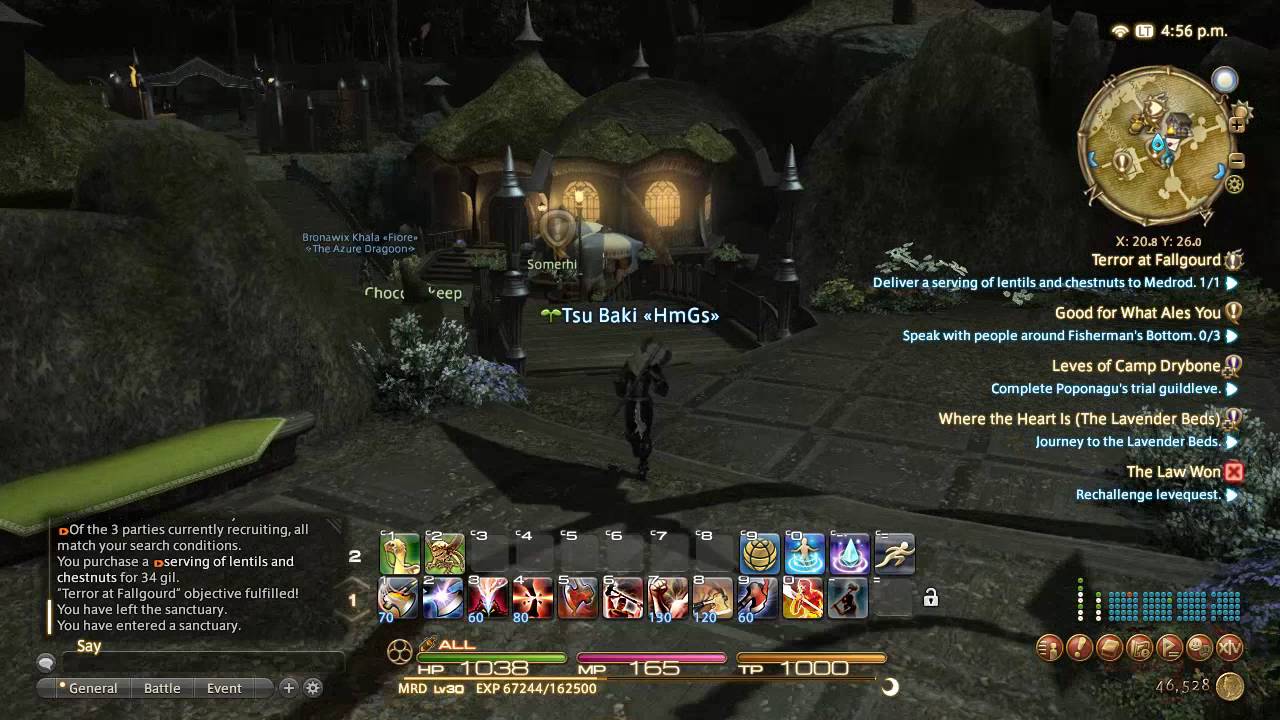 Final Fantasy XIV: Terror at Fallgourd quest - YouTube