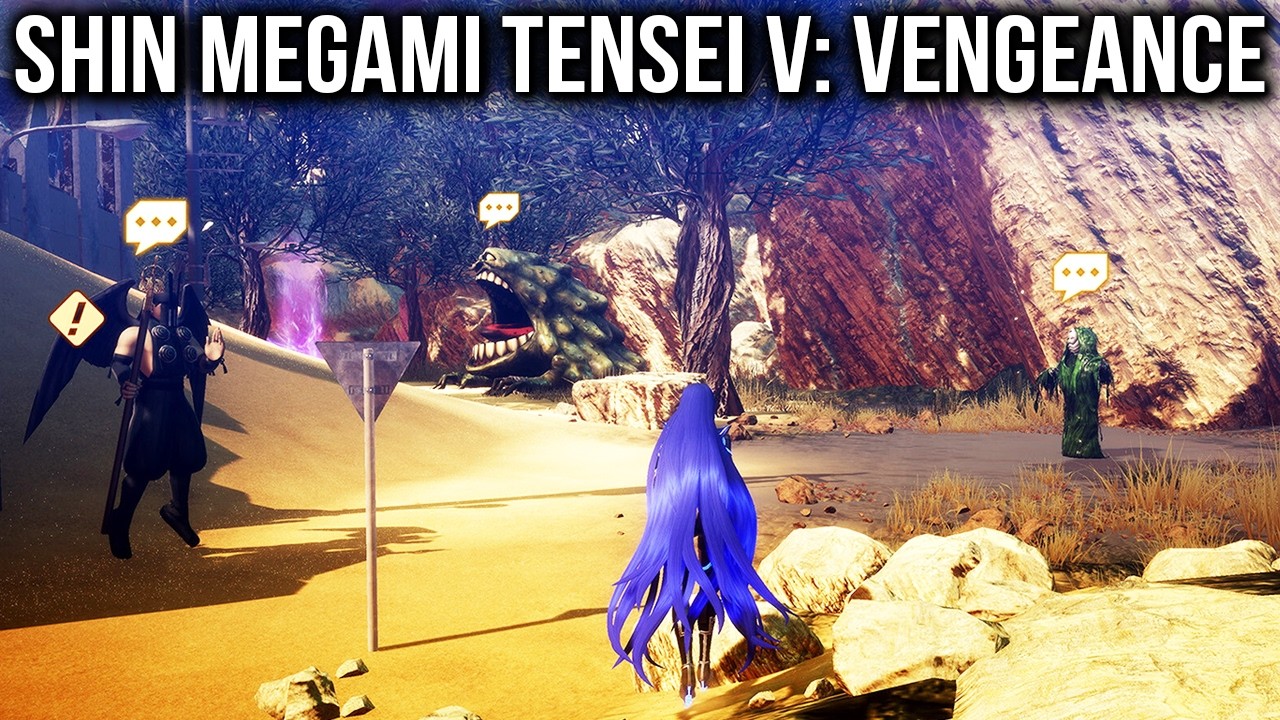 Shin Megami Tensei V Vengeance Gameplay - Starter Guide, Demon ...