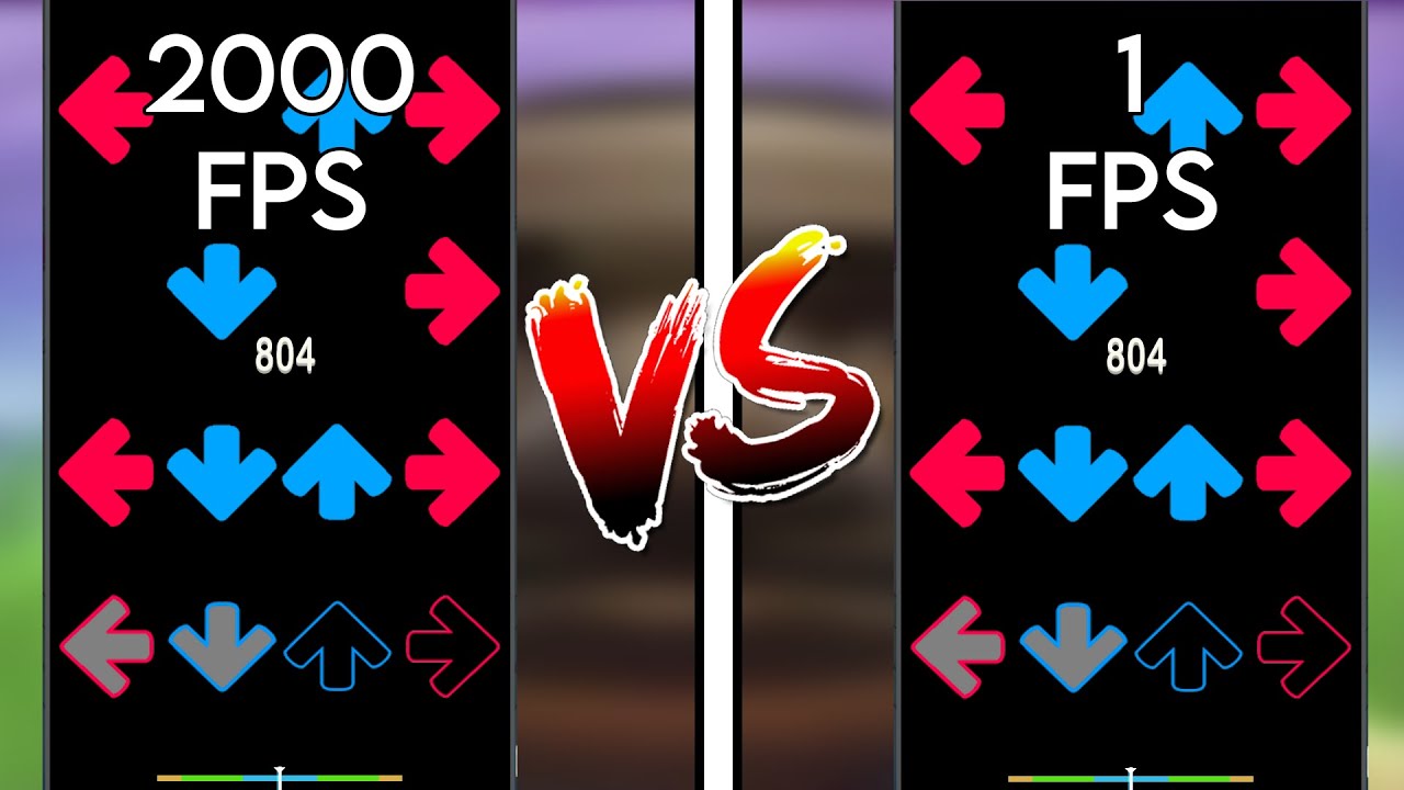 2000 FPS vs 1 FPS en OSU! - YouTube