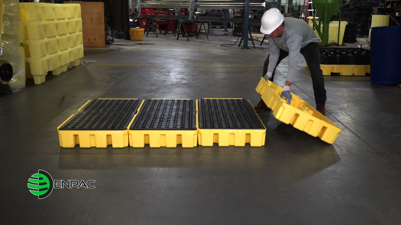 ENPAC Workstations - Contain Spills, Drips or Leaks from Drums and ...