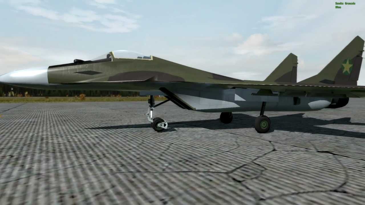 ARMA 2 CO - CDF MiG-29 Fulcrum defends Elektrozavodsk from Russian ...