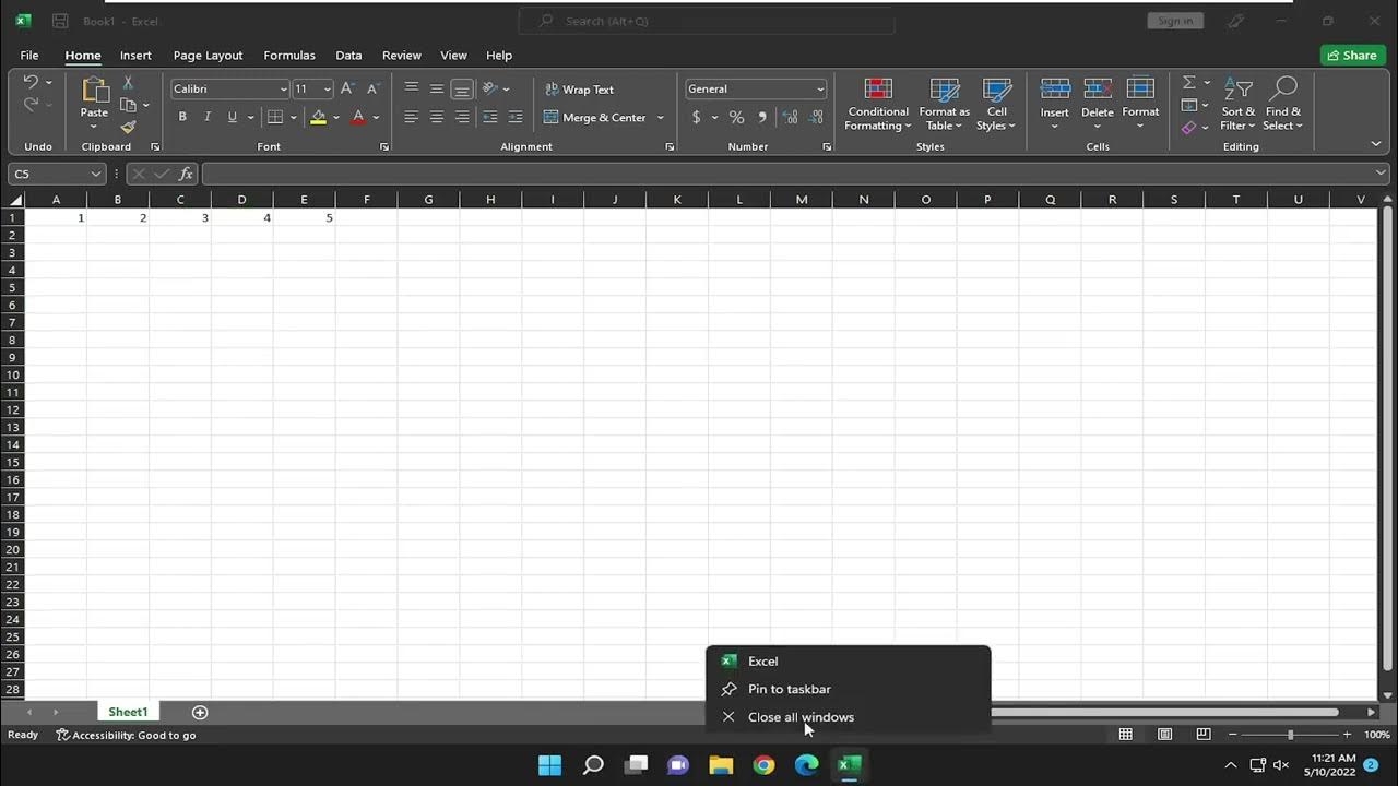 Open Excel Files In Separate Windows YouTube open-excel-files-in-separate-windows-youtube