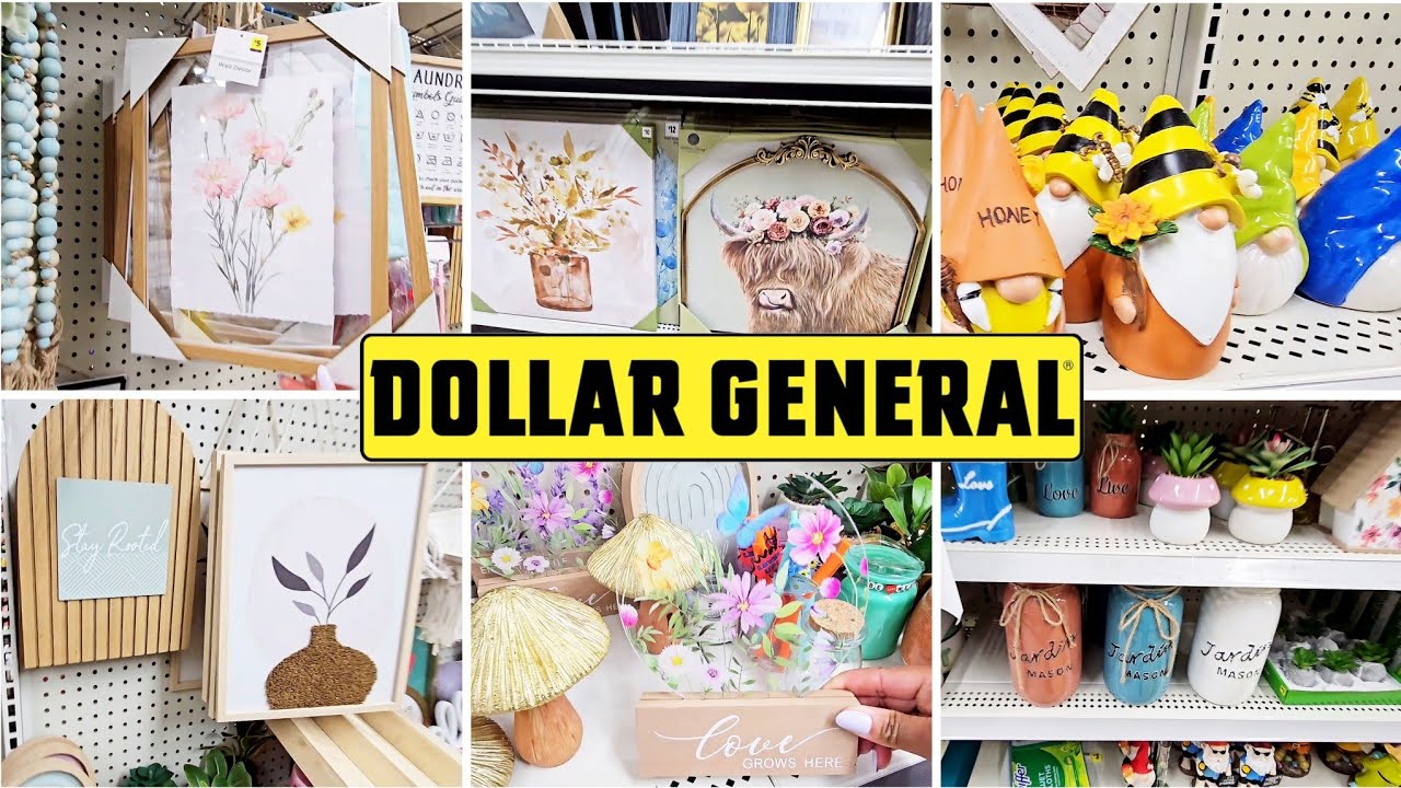 DOLLAR GENERAL | SPRING 2025 DECOR | BROWSE WITH ME - YouTube