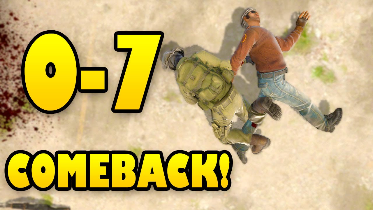 0-7 COMEBACK - FOCUS NICK FOCUS! CS GO COMPETITIVE SUB GAME - YouTube