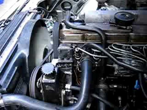 volvo turbo diesel d24t running - YouTube