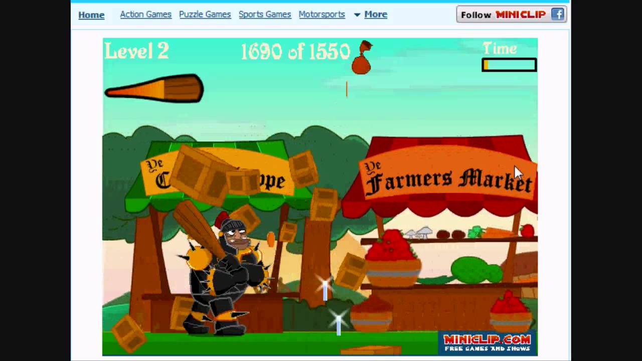 The Black Knight, hosted by miniclip - YouTube