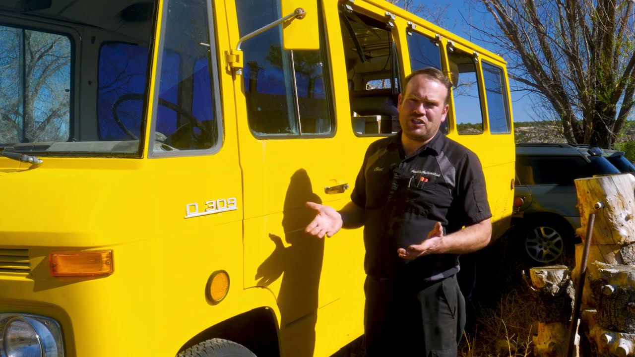 Mercedes Benz O309 with OM314 Project vehicle Starting issues - YouTube