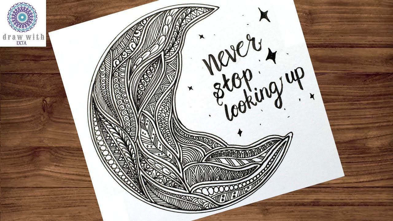 Zentangle Art | Mandala Art | Step by Step | Simple Mandala Art ...