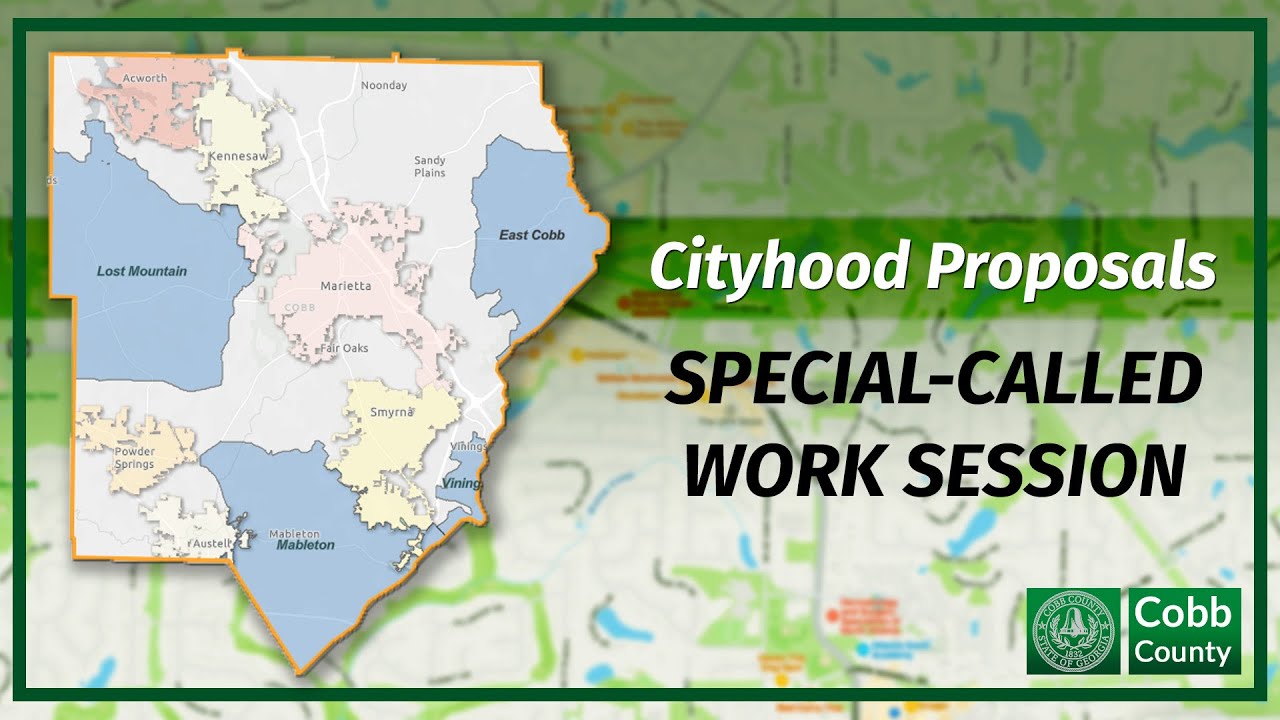 Cobb County Board of Commissioners Special Called Work Session on ...