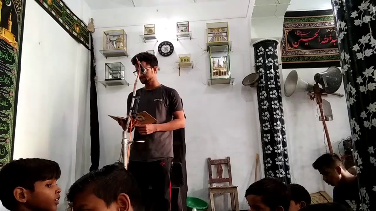 PAANCH IMAM O KA RAHA BAN KE SAHARA ABBAS SOZ O SALAM BY SAMAR HASHMI ABDULLAHPURI - YouTube