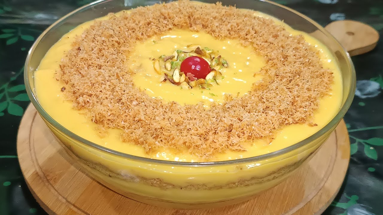 Eid Special Custard Shemai | Vermicelli Custard Dessert Recipe - YouTube