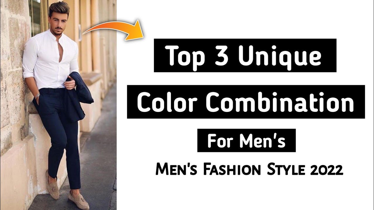 Top 3 unique color combination for men | best formal dress color ...