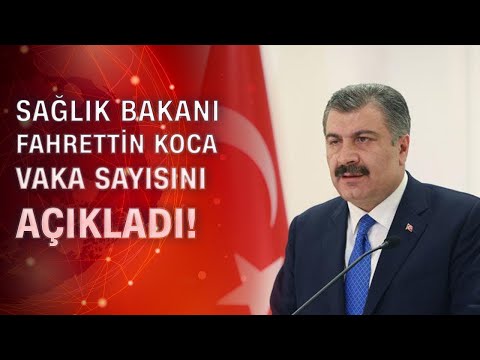 Sağlık Bakanı Koca vaka sayısını açıkladı! 13/10/2020