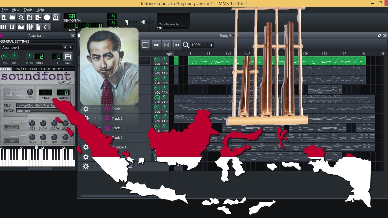 Indonesia Pusaka versi Angklung - YouTube