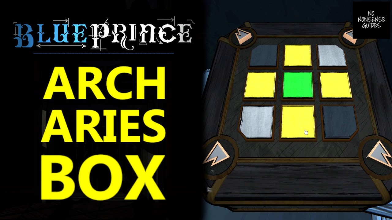 Blue Prince Arch Aries Box Puzzle - Inner Sanctum Box Puzzle - YouTube