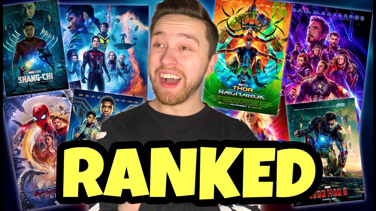 All 31 MCU Movies Ranked! - YouTube