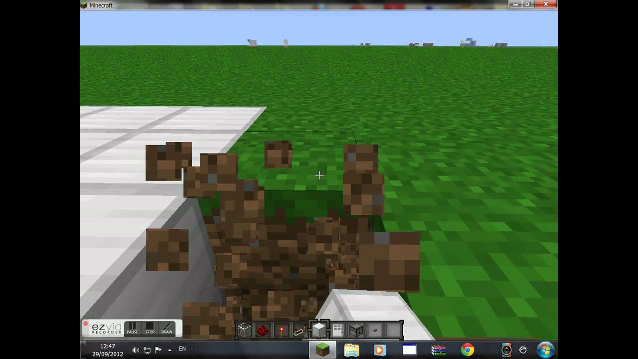 minecraft anti-monster base tutorail (easy) - YouTube