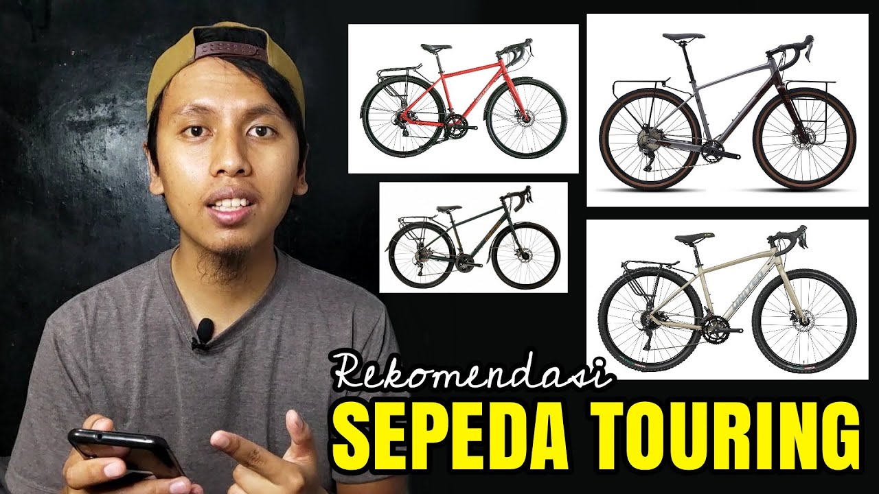 REKOMENDASI SEPEDA TOURING KEKINIAN - YouTube