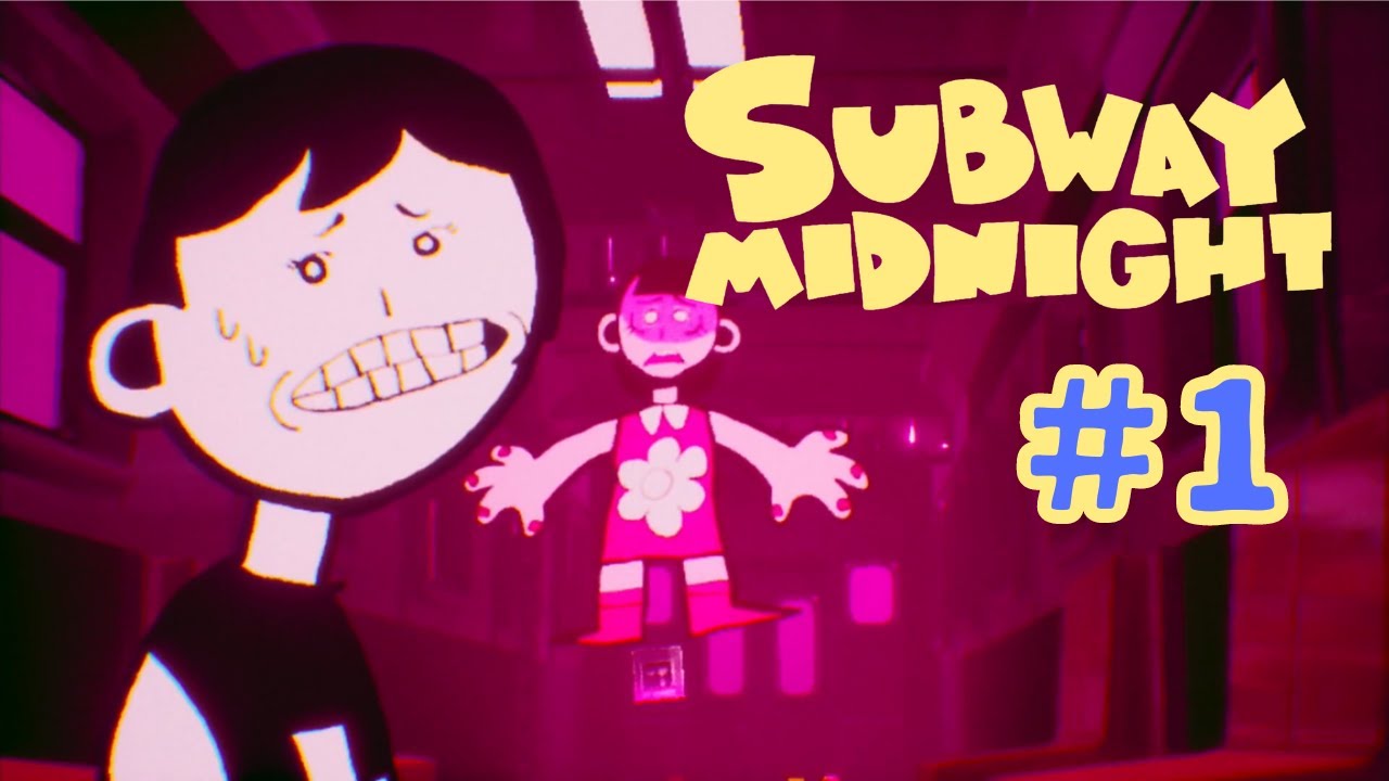 #1【SUBWAY MIDNIGHT】真夜中の電車で追われる恐怖 - YouTube