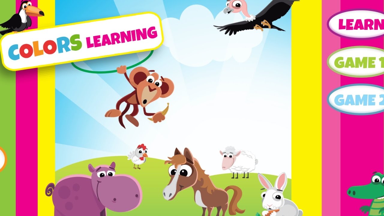 Belajar mengenal warna | Game edukasi anak - YouTube